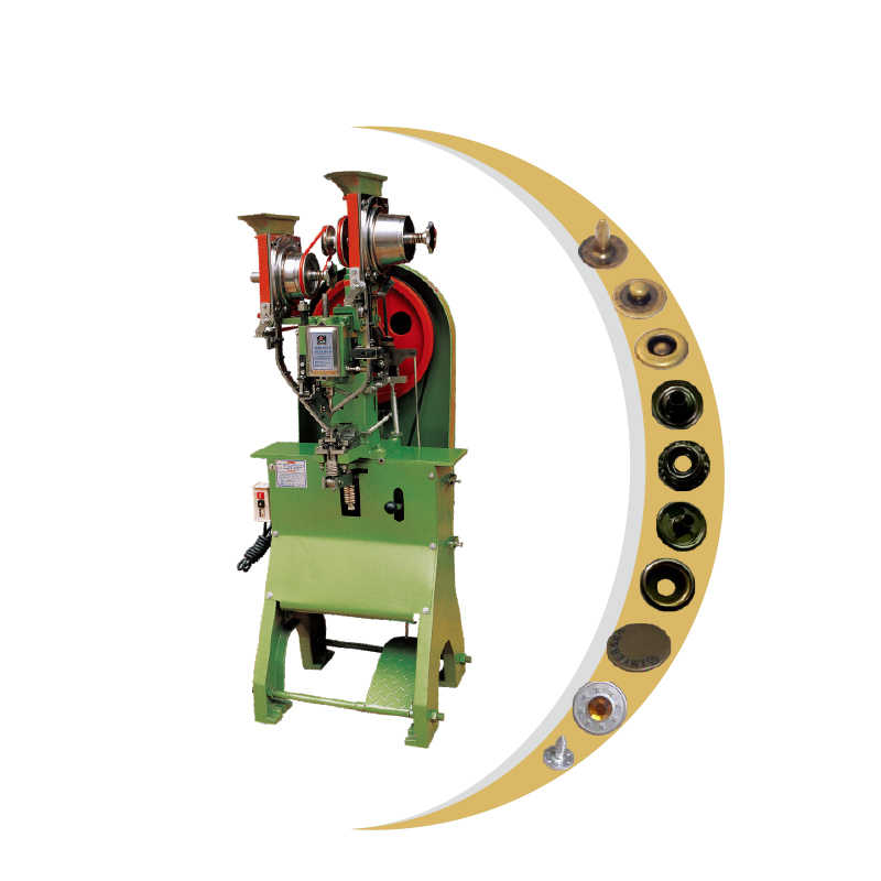 China Automatic Metal Snap Button Attaching Machine JZ-989N ...